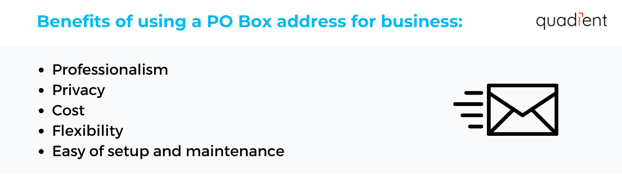 Why businesses prefer to use a PO Box address